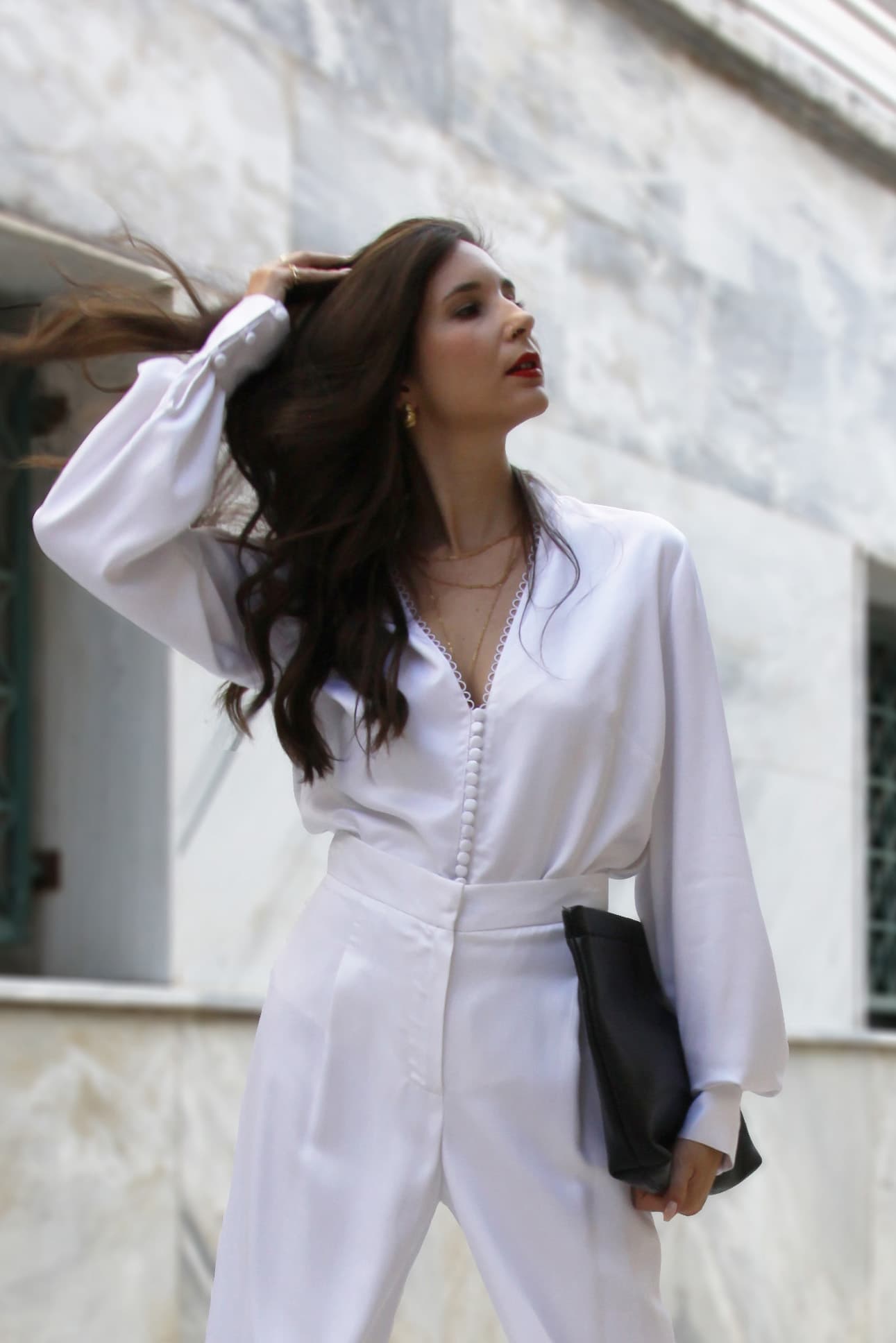 Aria White Shirt – Katerina Bati