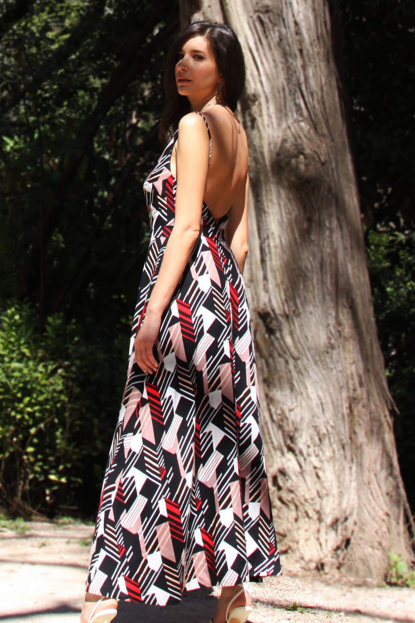 Carolyn Viscose Dress – Katerina Bati